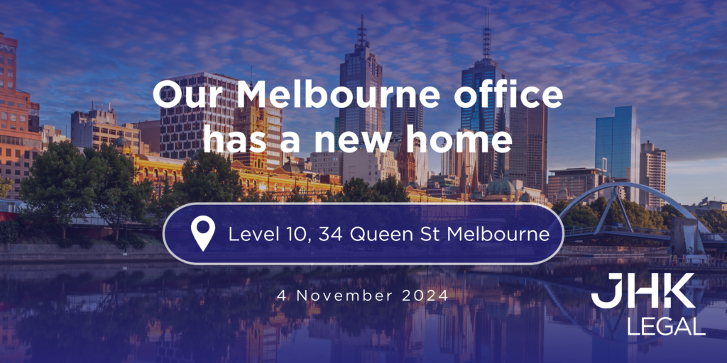 JHK Legal Melbourne Office Relocation - JHK Legal Commercial Lawyers